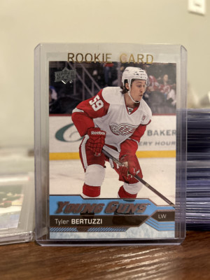 2016-17 UD Series 2 TYLER BERTUZZI YOUNG GUNS ROOKIE SP!!! Bruins! Red ...