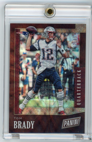 2019 Panini Black Friday #1 Tom Brady Future Frames 67/99 | MCP