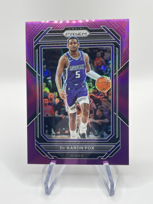 2022 Panini Prizm Purple De’Aaron Fox Purple /99 | MCP